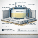 Bund Wall Diesel Tank: Secondary Containment Design, 110% Rule & Inspection